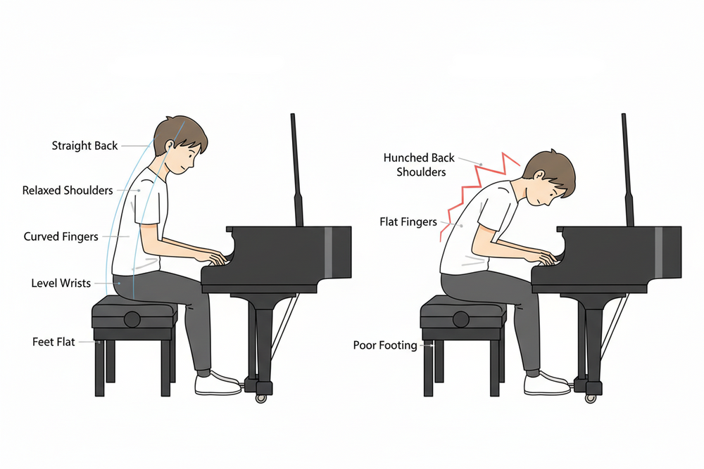 BubblHandz "Bubble Hands" Piano Posture Trainer - Perfect Hand Shape