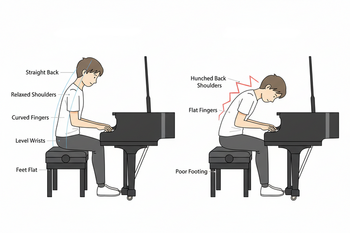 BubblHandz "Bubble Hands" Piano Posture Trainer - Perfect Hand Shape